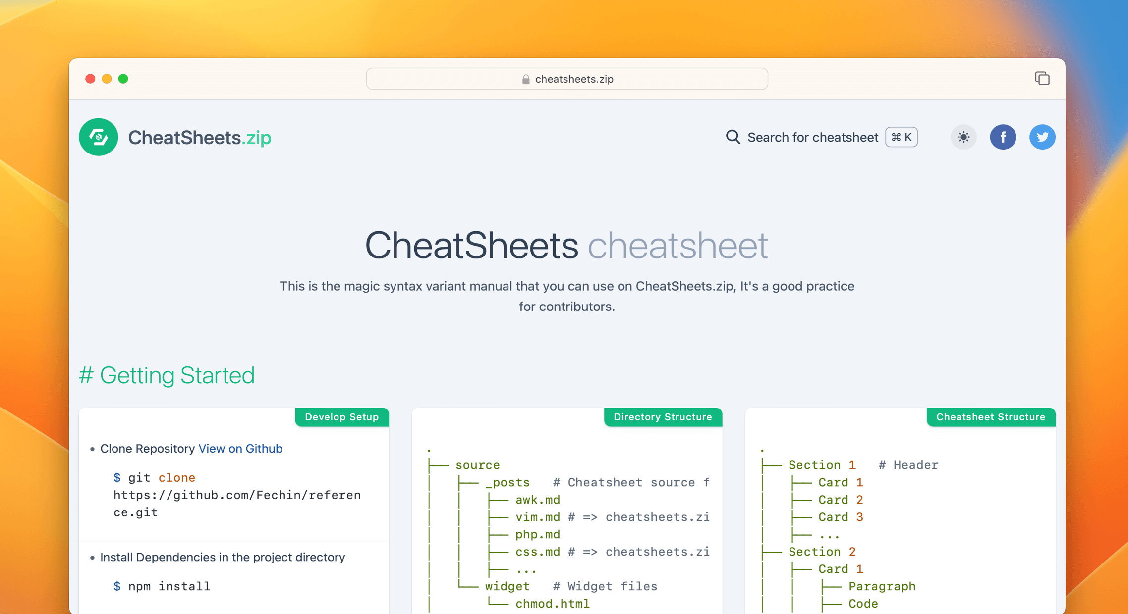 CheatSheets Cheat Sheet & Quick Reference